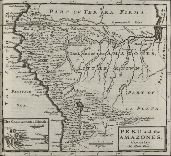 Old Galapagos Islands Maps | Galapagos Safari Camp